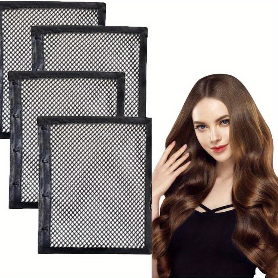 length lock hair stretcher mesh wrap prevent hair Temu