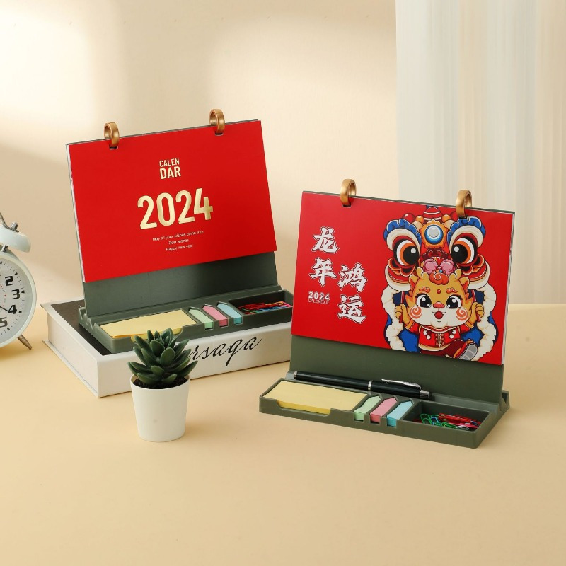 Kompaktni mesečni preklopni kalendar za sto - Temu Serbia