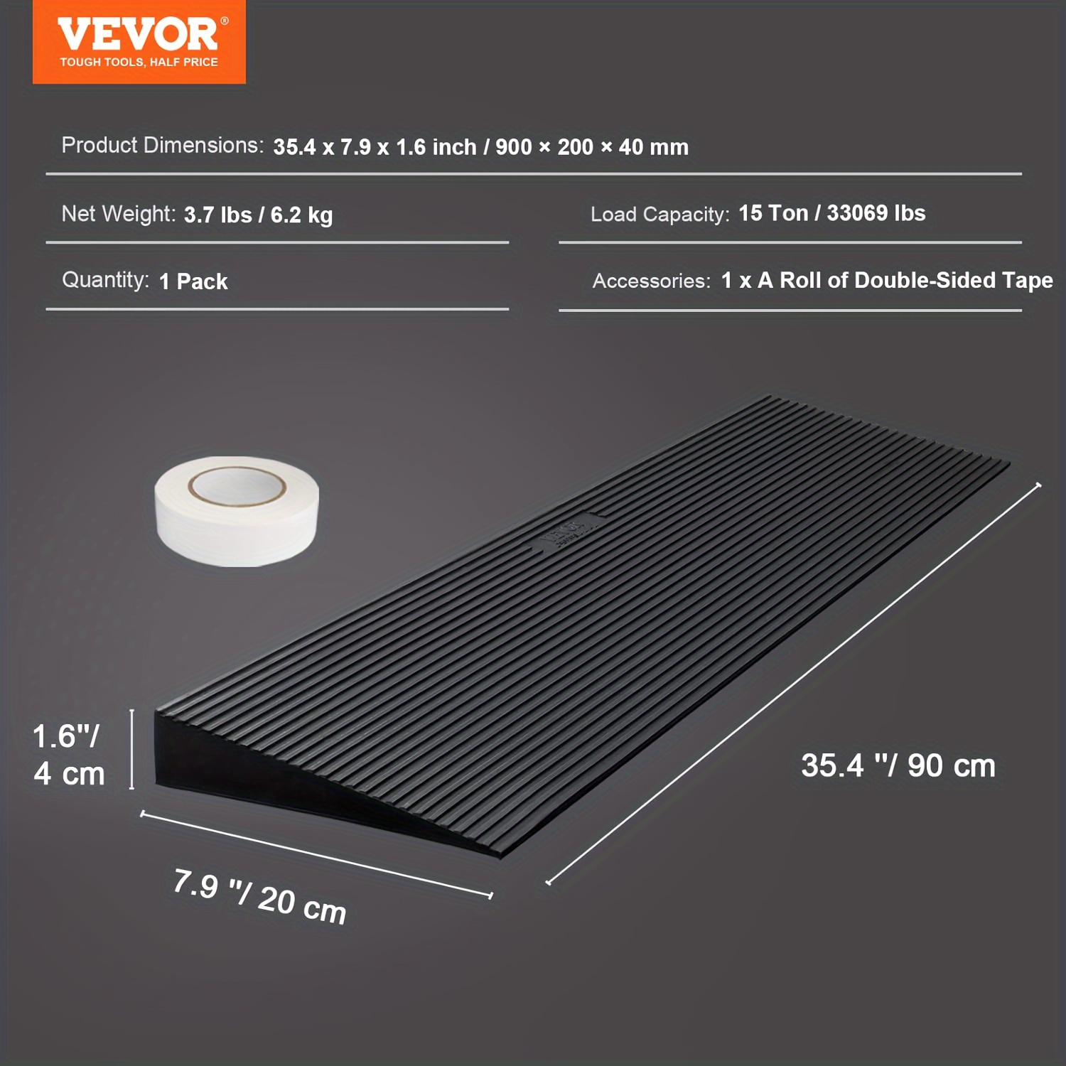 Lift Threshold Ramp Robot Vacuum Cleaners Natural Rubber - Temu