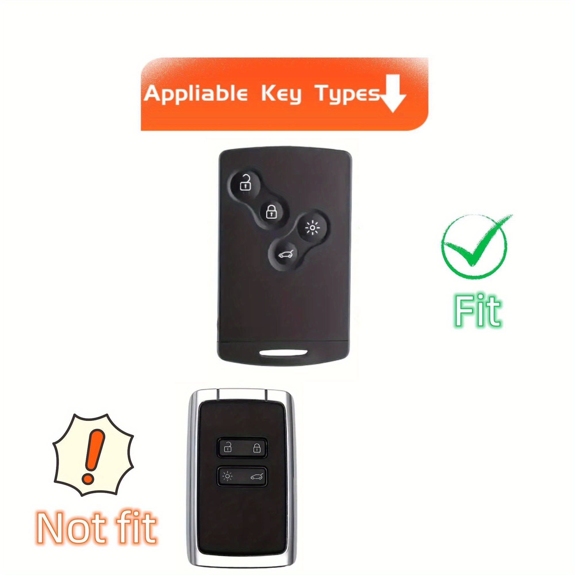 tpu key fob cover keychain renault capture megane Temu