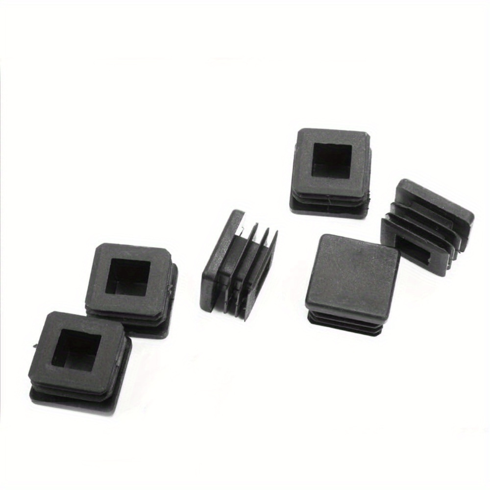 Square Tube Plastic Hole Plug Furniture Foot Plugs Desk - Temu