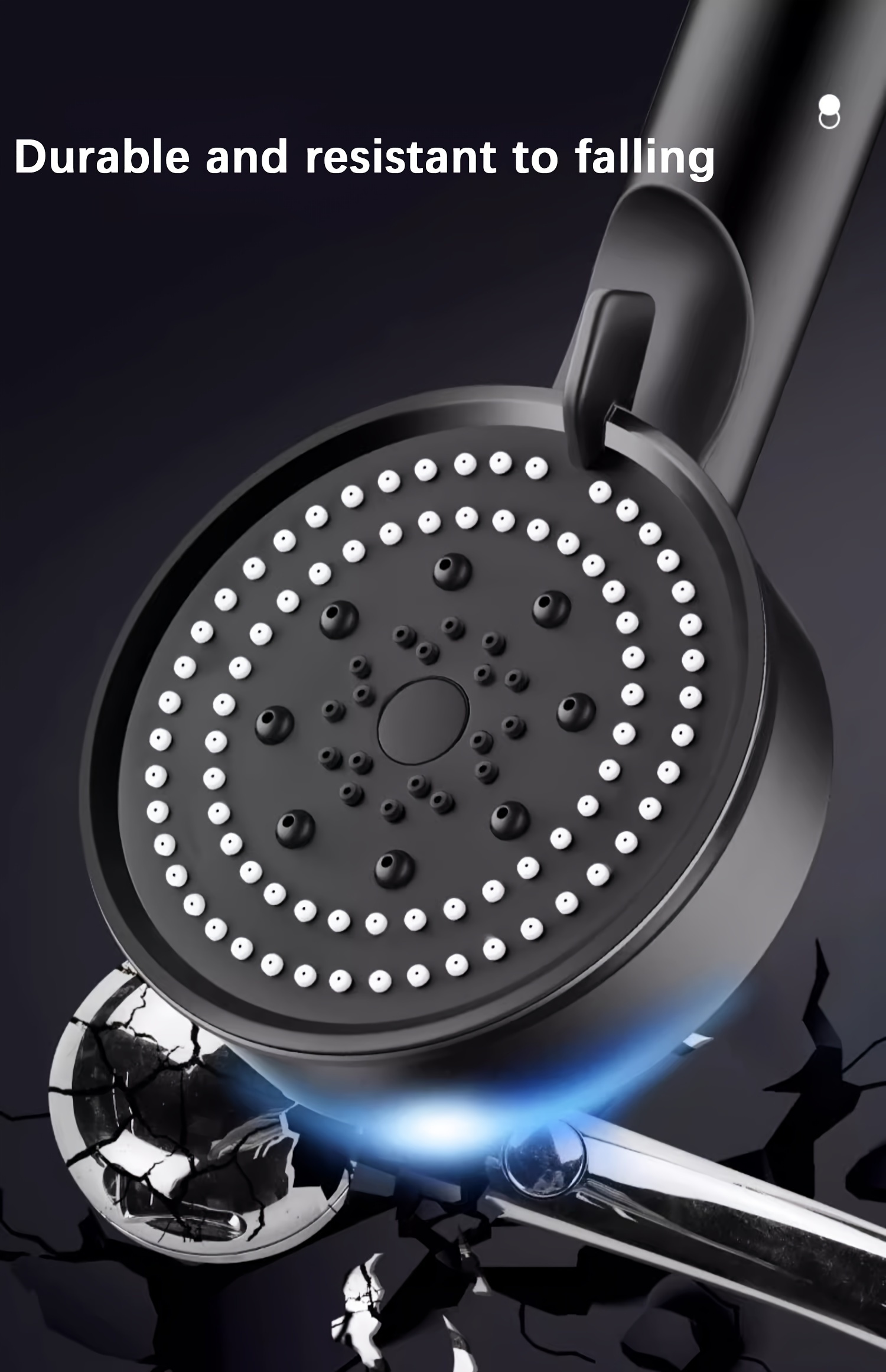 Pvc 5 mode Adjustable High pressure Handheld Shower Head - Temu