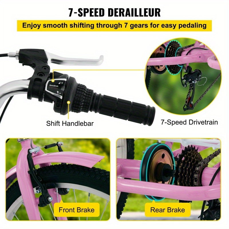 Adult Tricycle Wheels 7 speed Adult 3 wheel Bicycle Adult - Temu