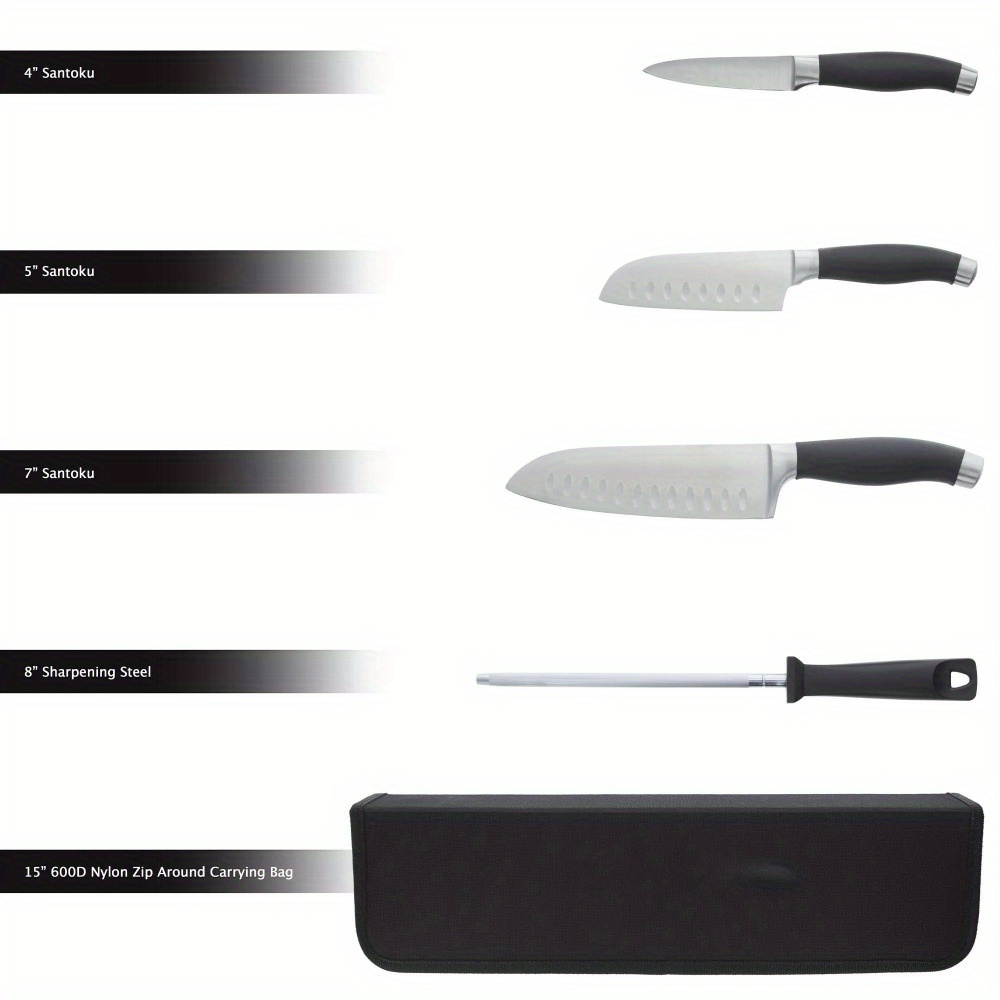 Professional Chef Knife Set Stainless Steel Hand Forged - Temu