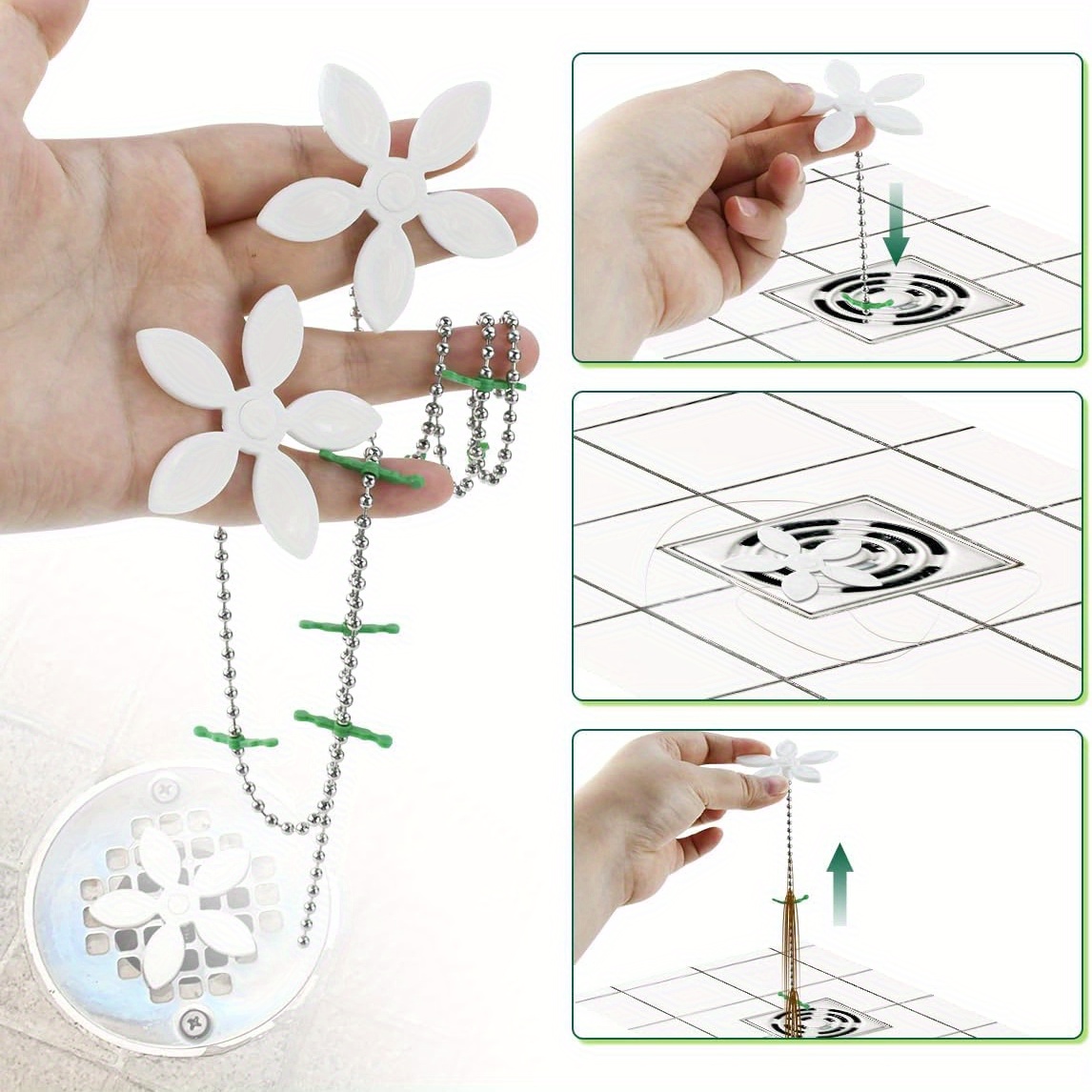 hair drain catcher sold on Temu United States