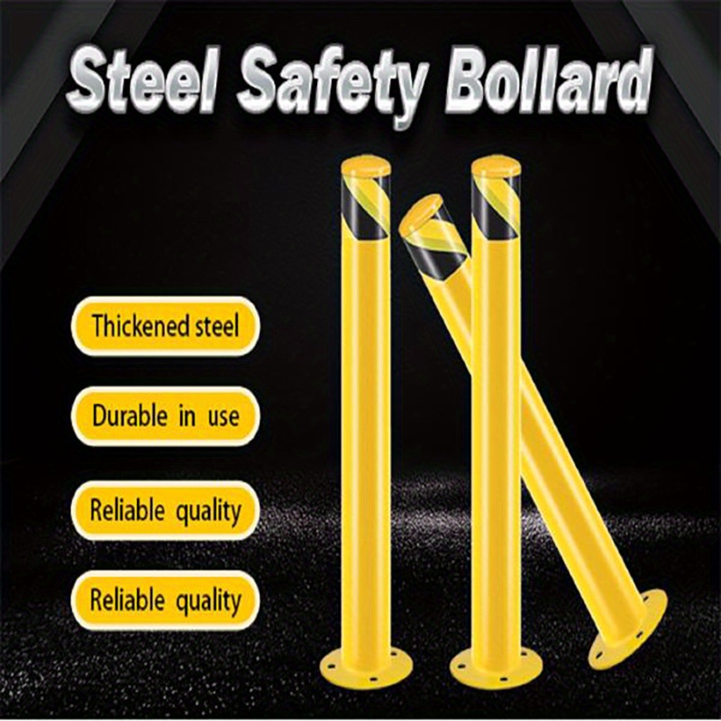Safety Post Height Steel s Diameter Parking - Temu