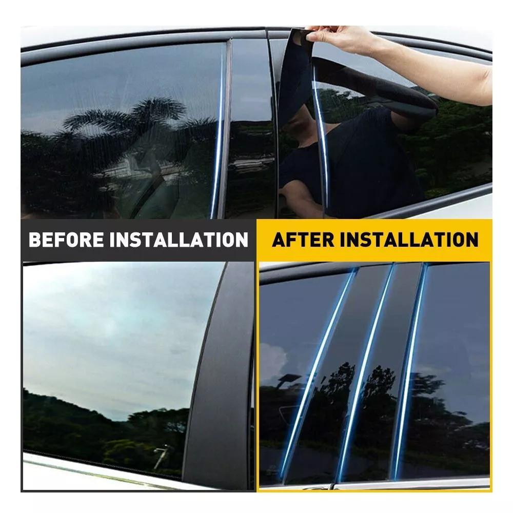 honda crv 4dr 2007 2011 black window pillar posts set cover Temu