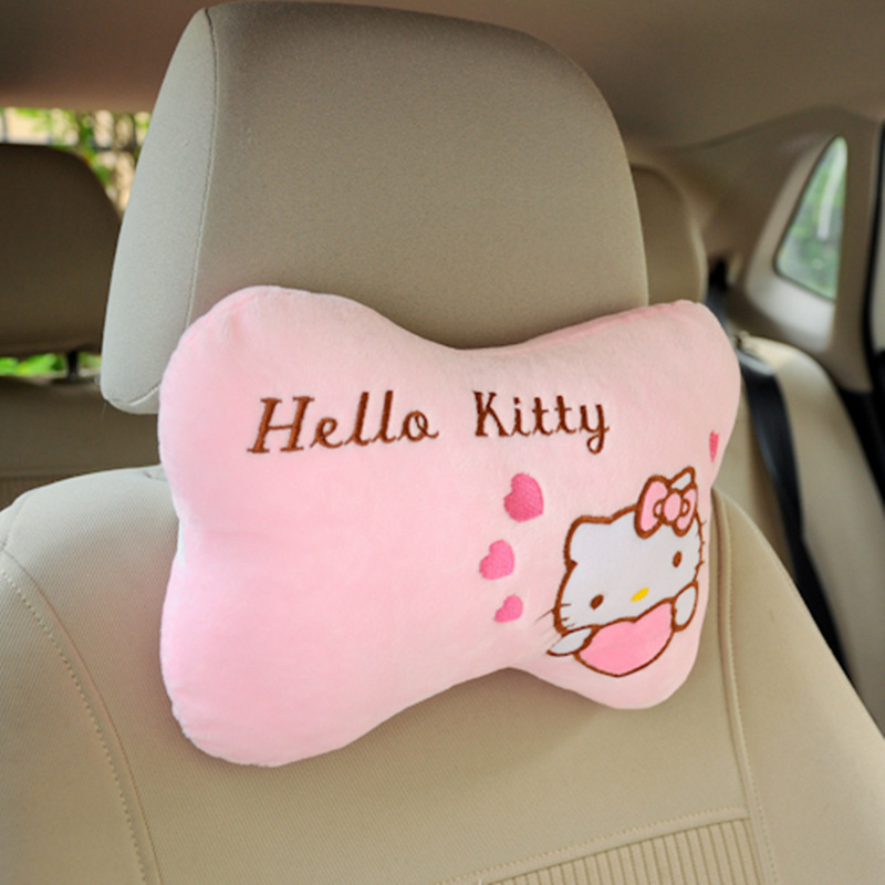 Hello kitty car neck pillow store