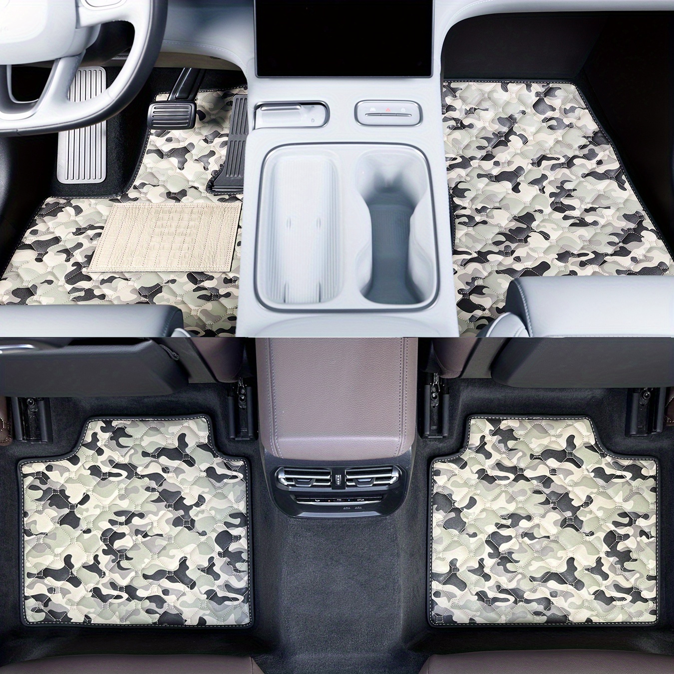 Custom Pvc Leather Car Floor Mats Grand 2011 - Temu