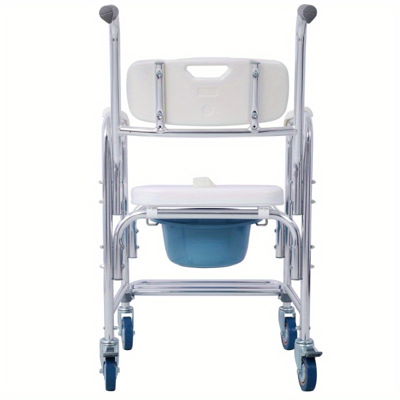 1 Bedside Transport Shower Wheelchair Toilet - Temu