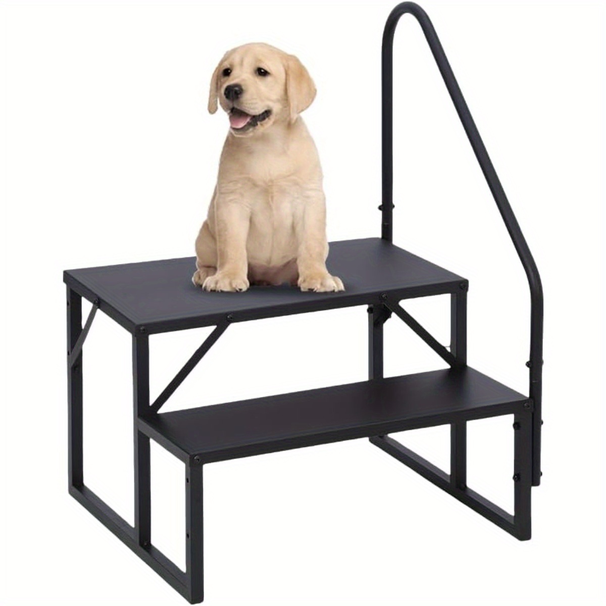 2 Step Rv Stairs Handrail Hot Tub Steps Metal Portable - Temu