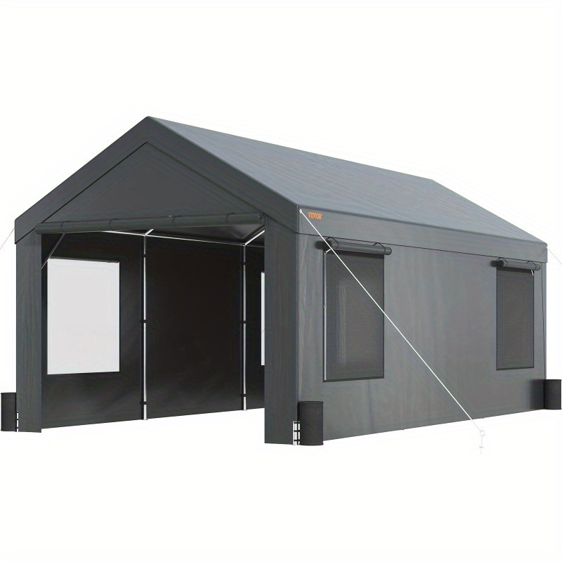Carport Heavy Duty Car Canopy Outdoor Garage Shelter - Temu