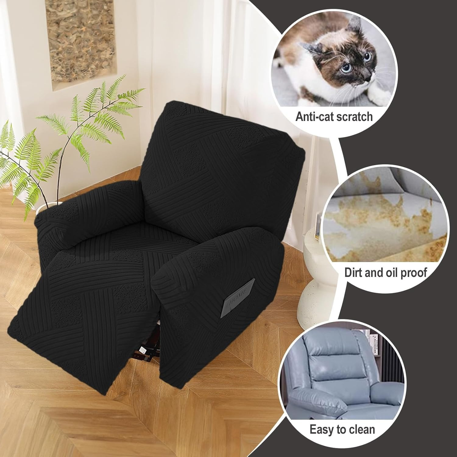 large recliner chair covers 1 seater oversized recliner Temu