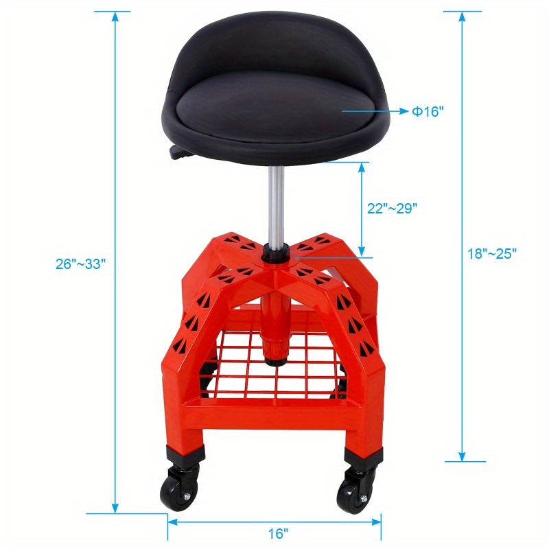 Utility stool with wheels store