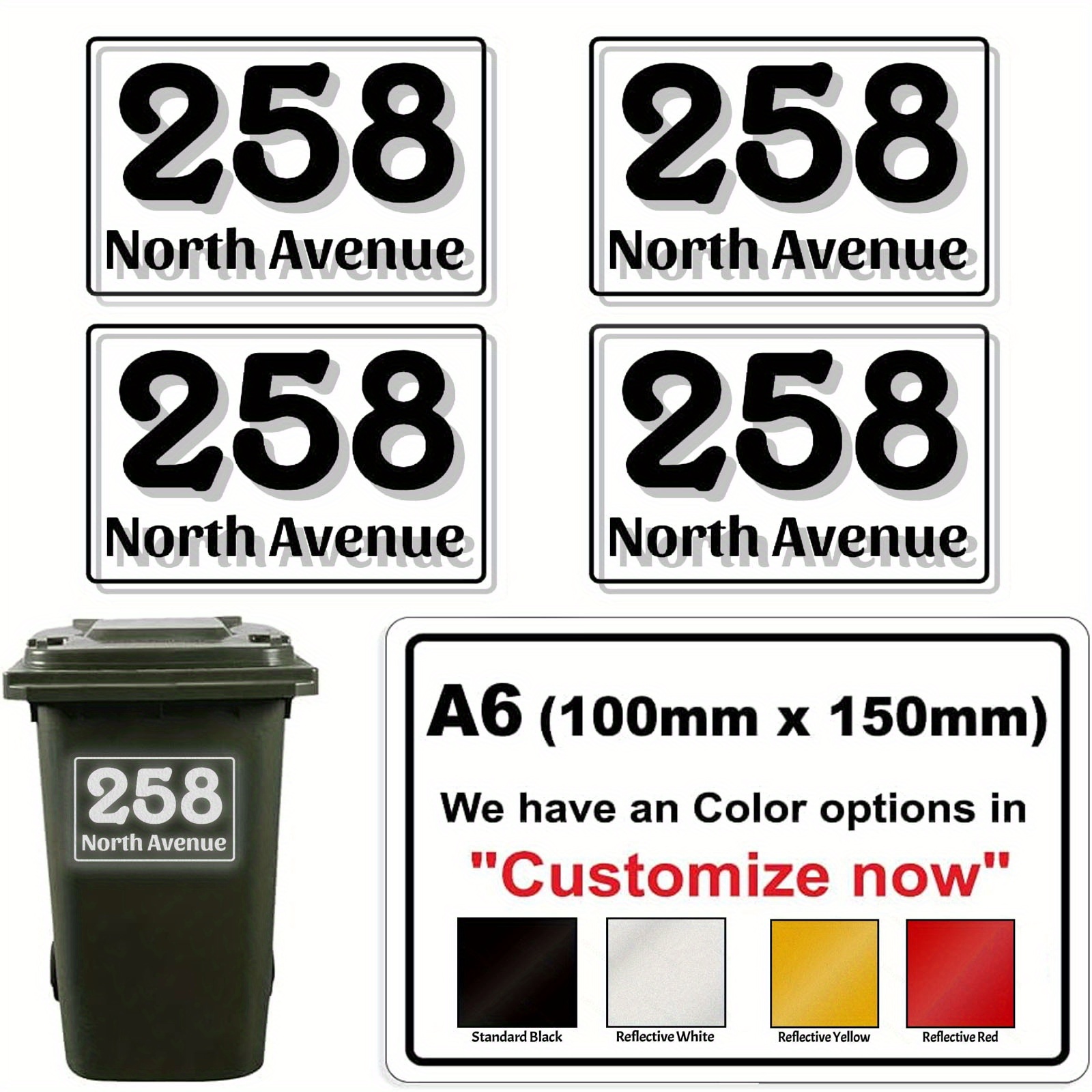 bin stickers - United Kingdom