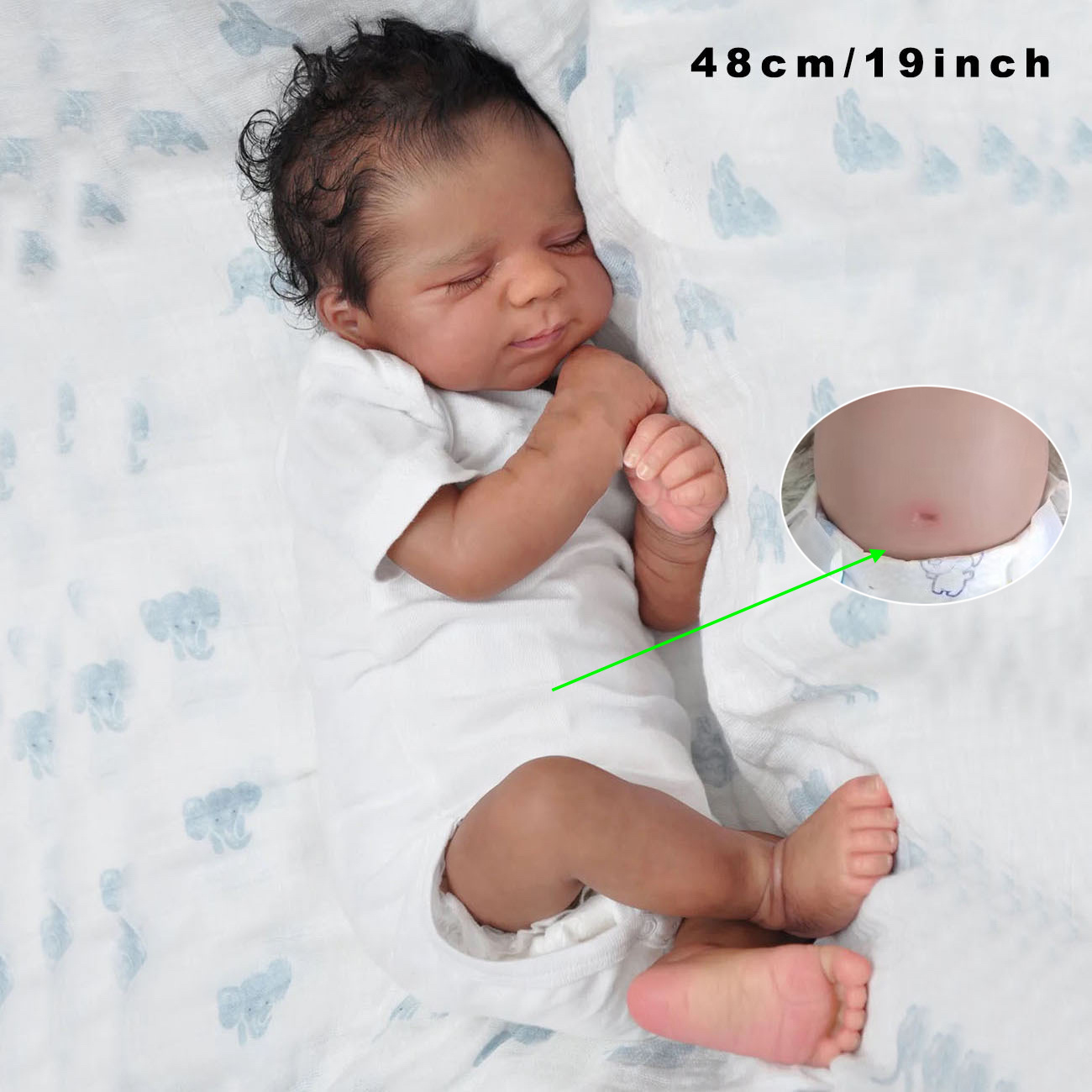 realistic baby dolls sold on Temu United States