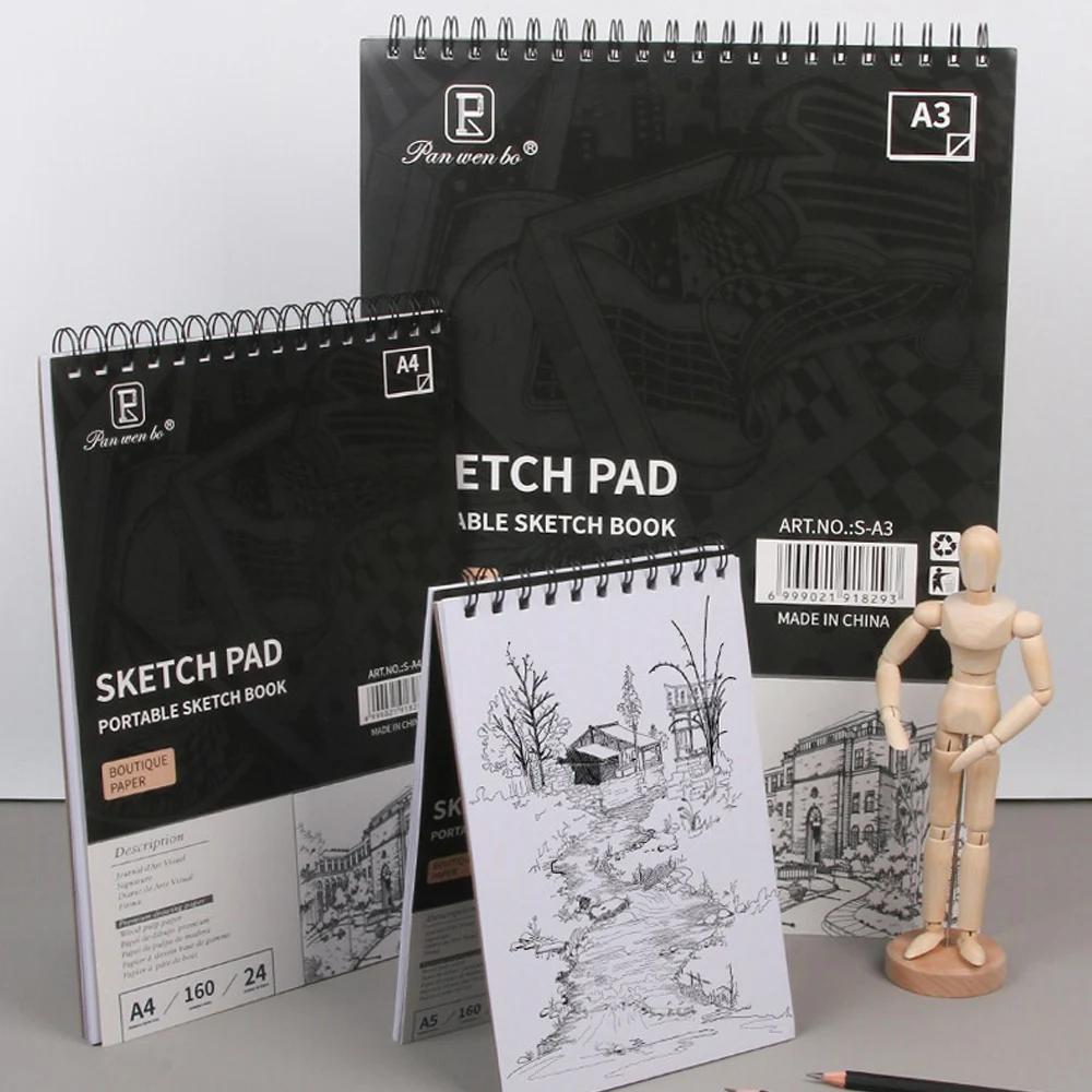 Professional A5 Sketch Pad 160gsm Acid free Sketchbook - Temu