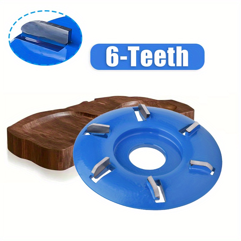 6 teeth circular carving disc woodworking medium grit steel Temu Georgia