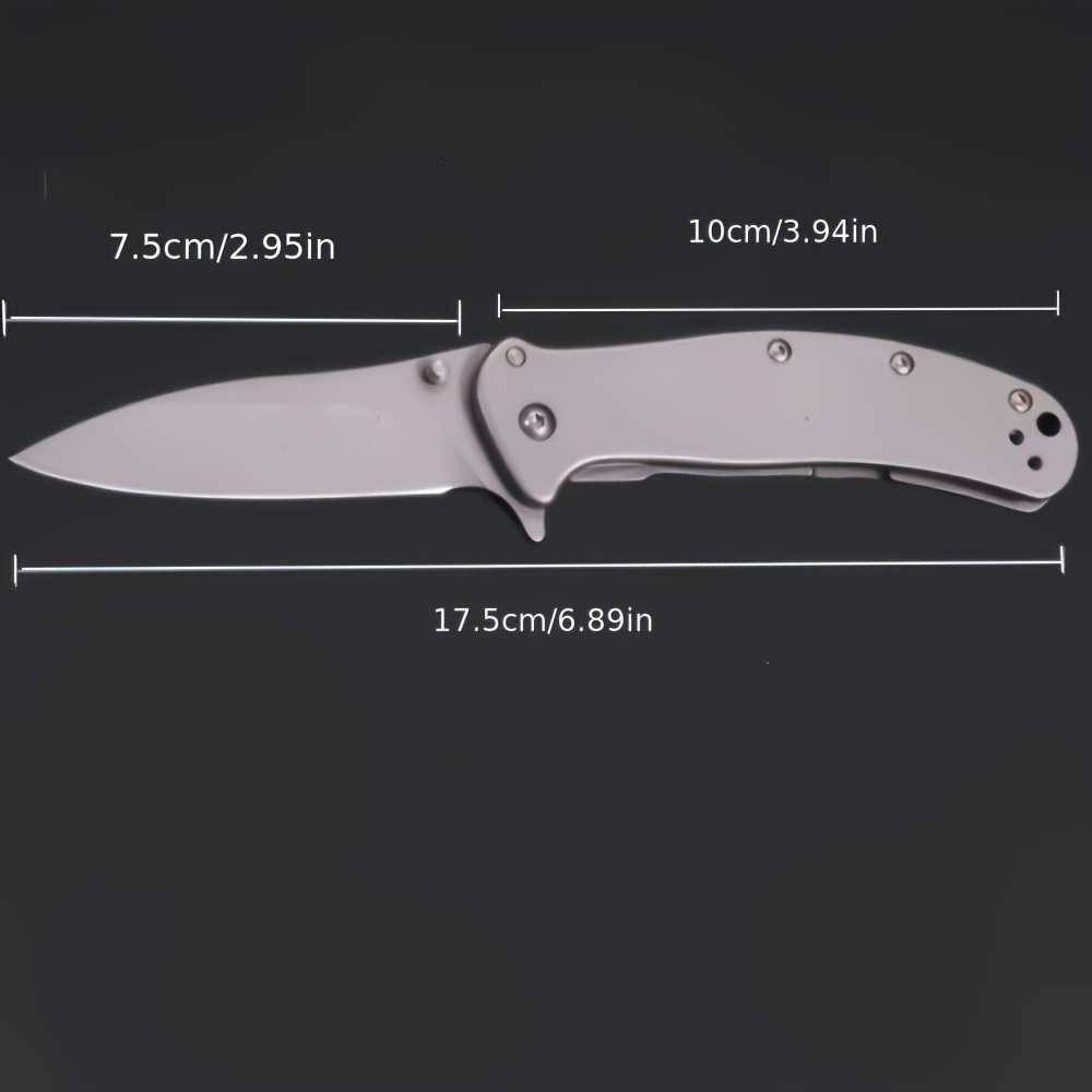 High carbon Stainless Steel Portable Pocket Folding Knife - Temu