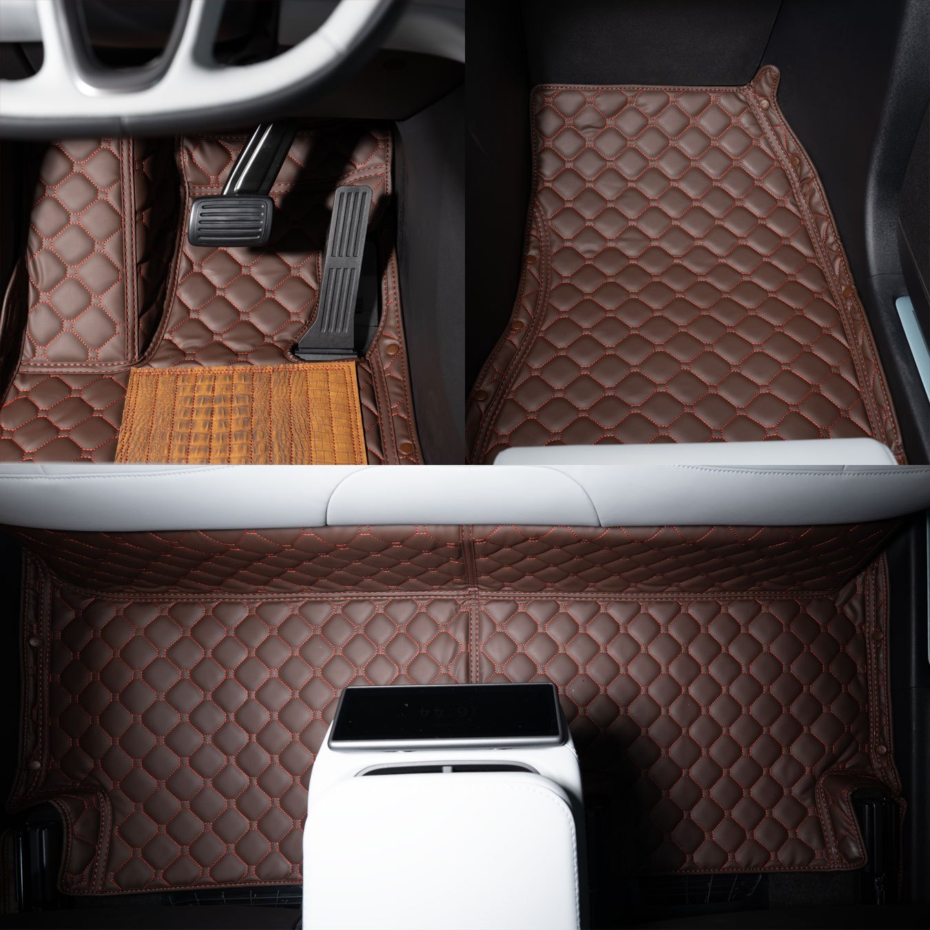 Pvc Leather Floor Mats 2019 2023 Lexus Ux Hybrid - Temu