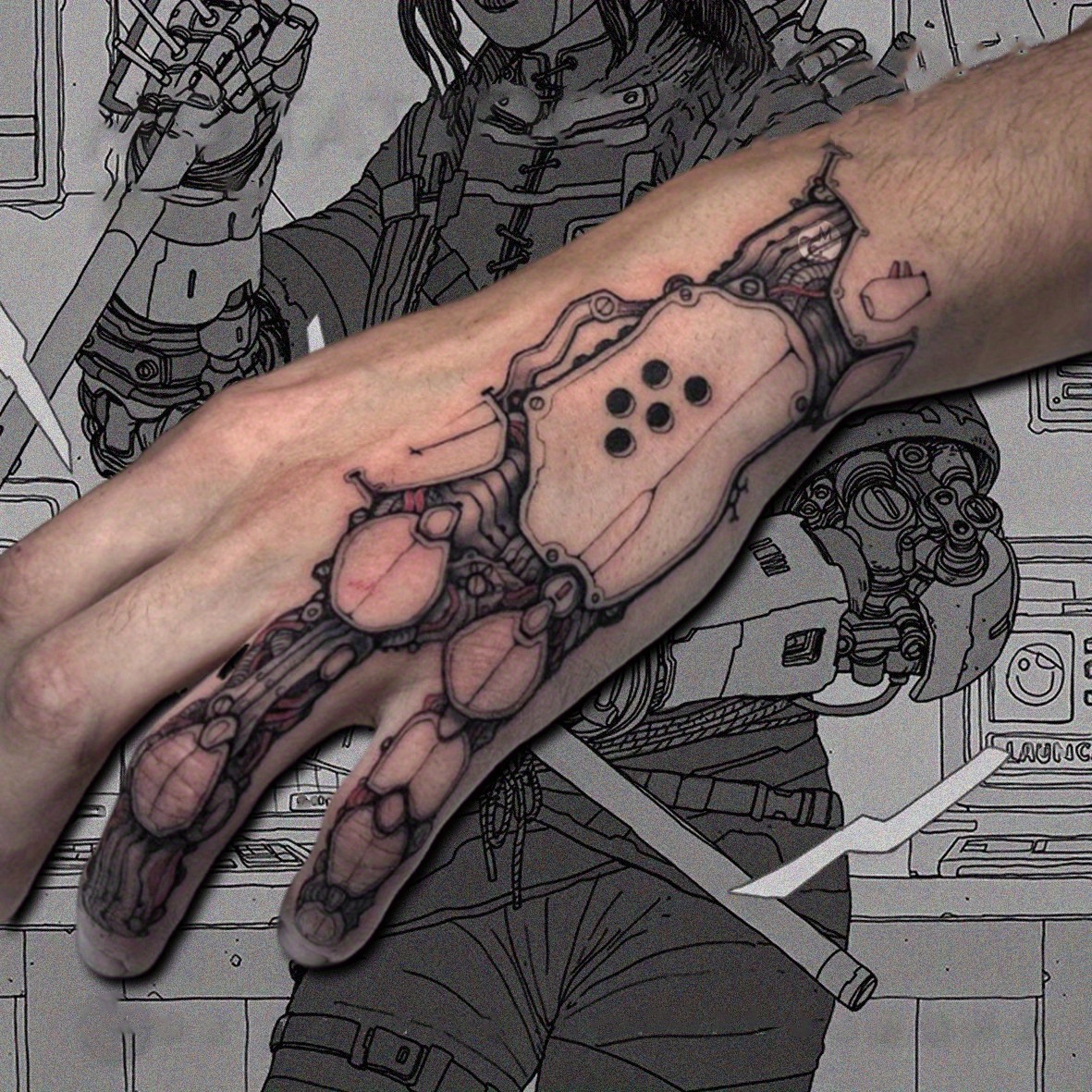 Cyber sigilism tattoo designs - Bronctattooaus.com