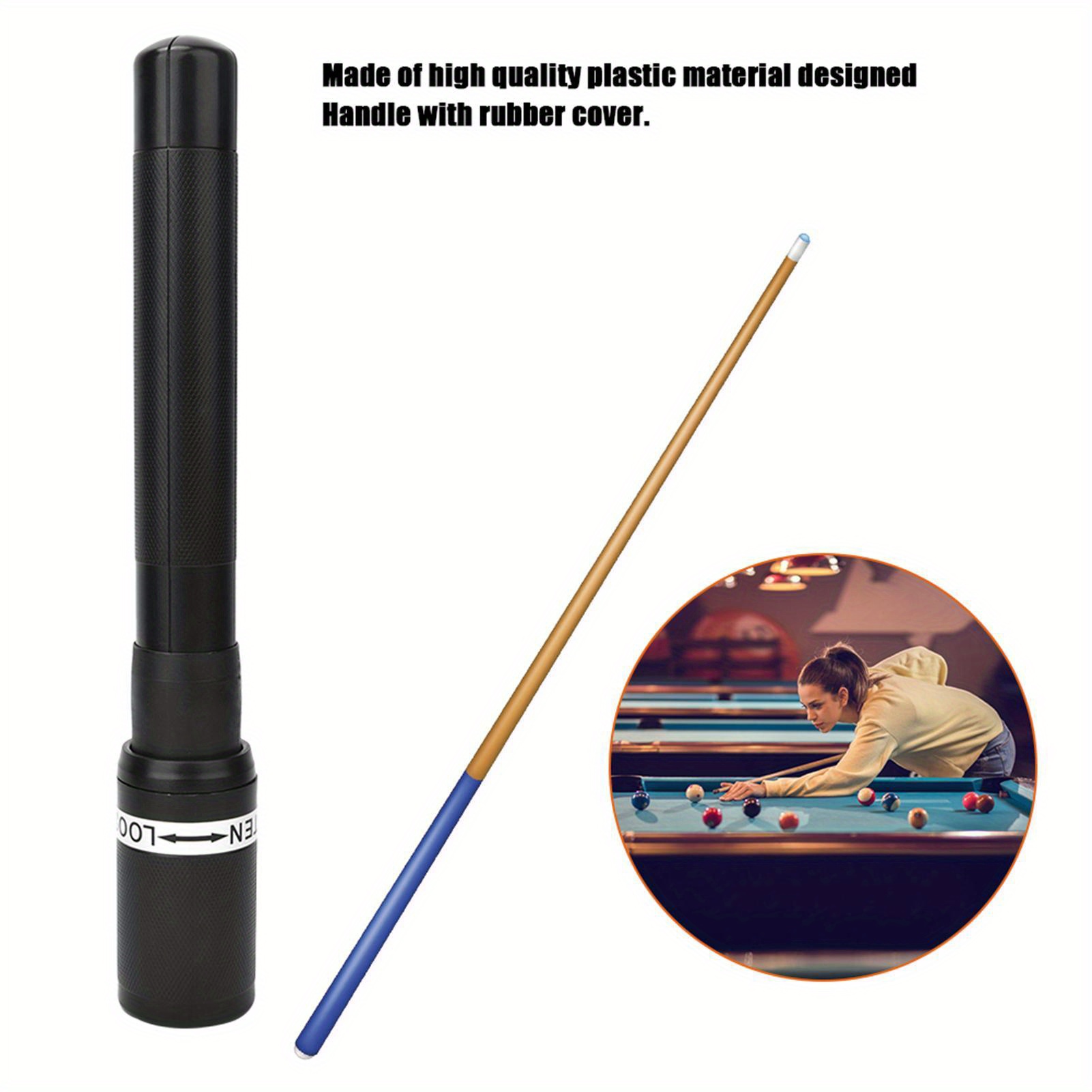 9 Balls Cu E Butt End Extension Extreme Extender Lengthener For Pool ...
