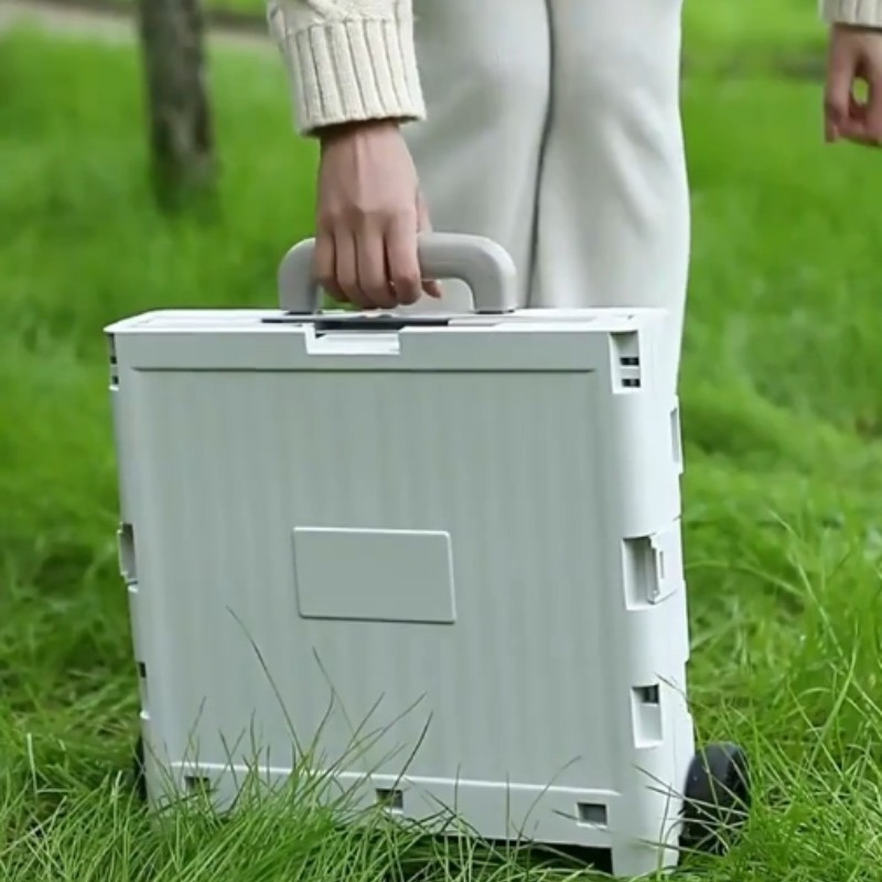 Foldable Utility Cart: Jit Portable Rolling Crate Cart Heavy - Temu