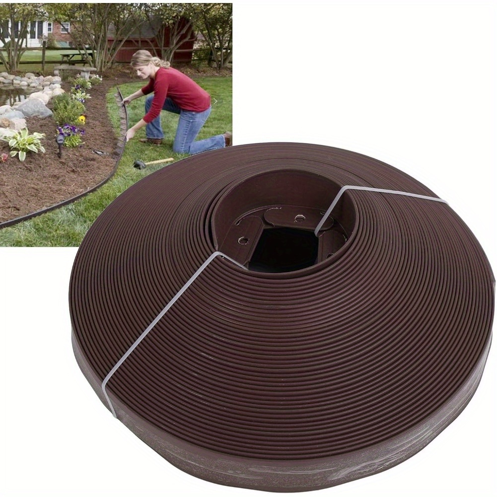 landscape edging kit garden border edging pe plastic garden - Temu