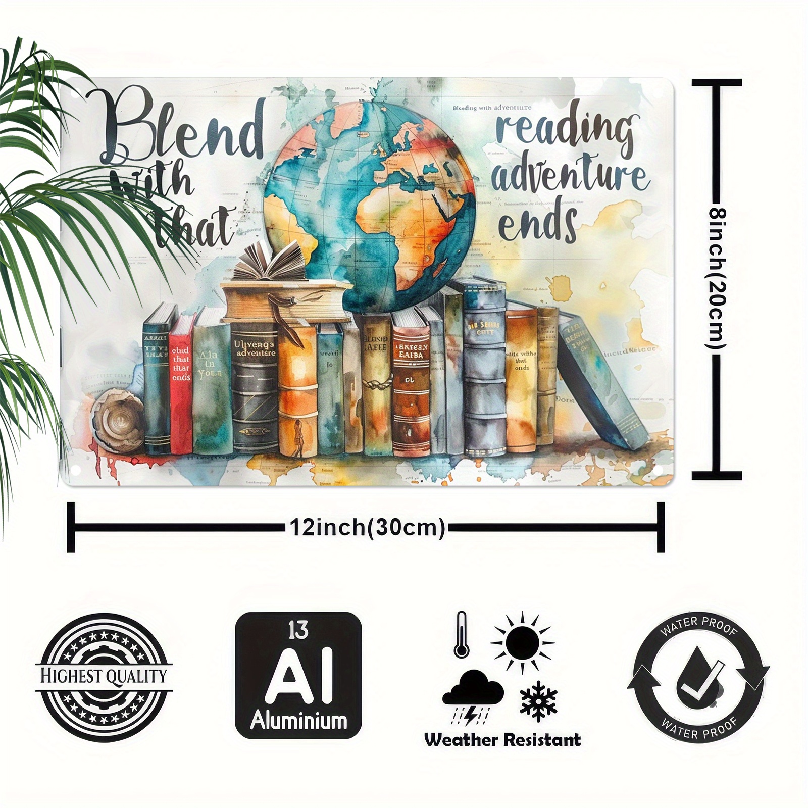 Classroom Decoration: Metal Aluminum World Map Adventure - Temu