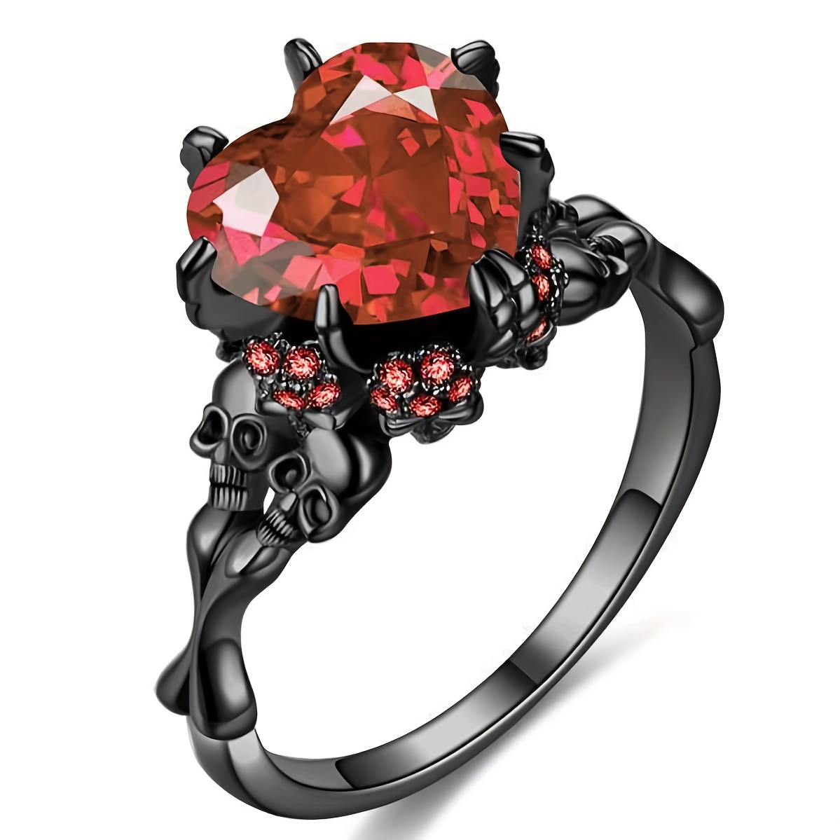 Horror gothic wedding rings 60 photos - Astyledwedding.com