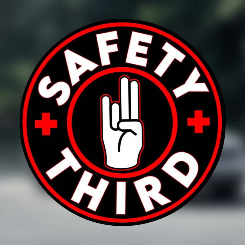 'safety ' Humorous Vinyl Decal Perfect Hard Hats Cars - Temu
