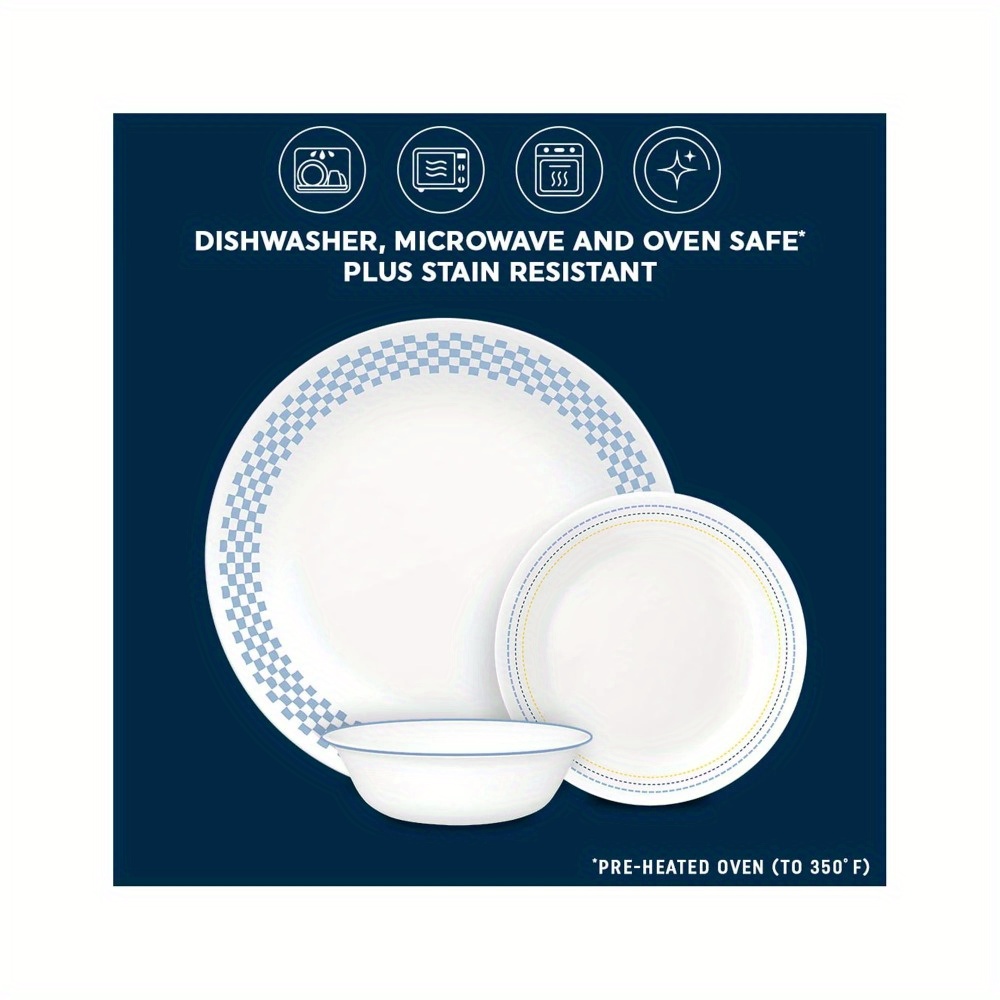 Dinnerware Set, Serves 4 - Temu