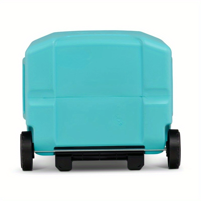 16 Qt Hard Sided Ice Chest Roller Cooler Aquamarine - Sports & Outdoors ...