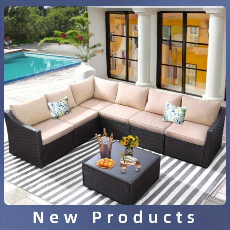 Modern Patio Sofa A Outdoor Space - Temu