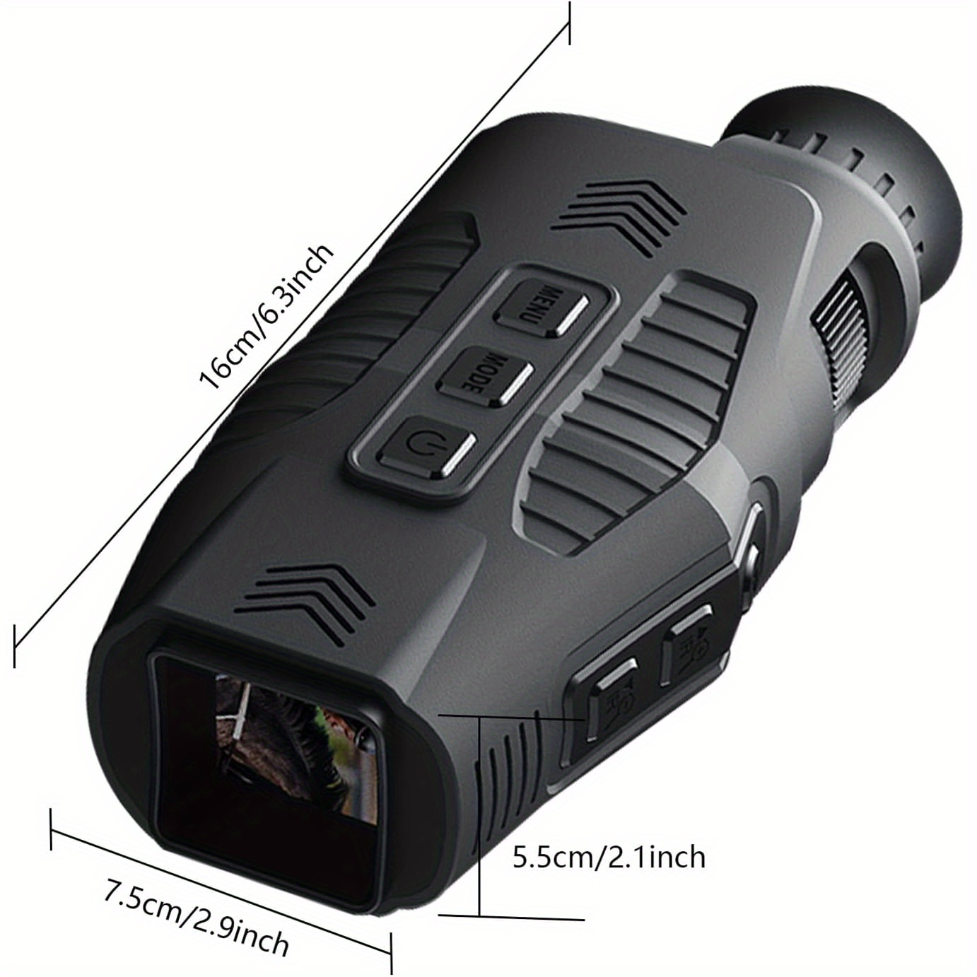 Portable Night Vision Monocular Usb Rechargeable Infrared - Temu