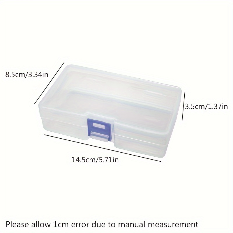 Clear Plastic Storage Boxes: Perfect Jewelry Crafts Small - Temu