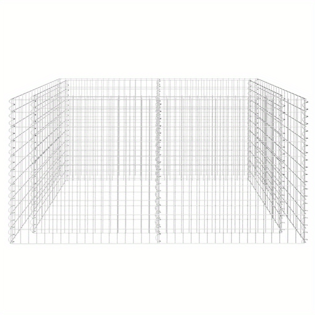Galvanized Steel Gabion Raised Bed With Mesh Grid For Capacity Weather ...