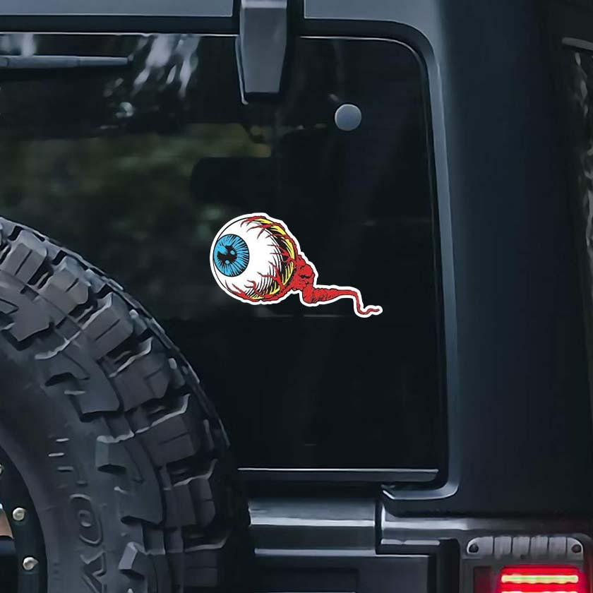 Vinyl Eyeball Decal Adhesive Sticker Car Bumper - Temu
