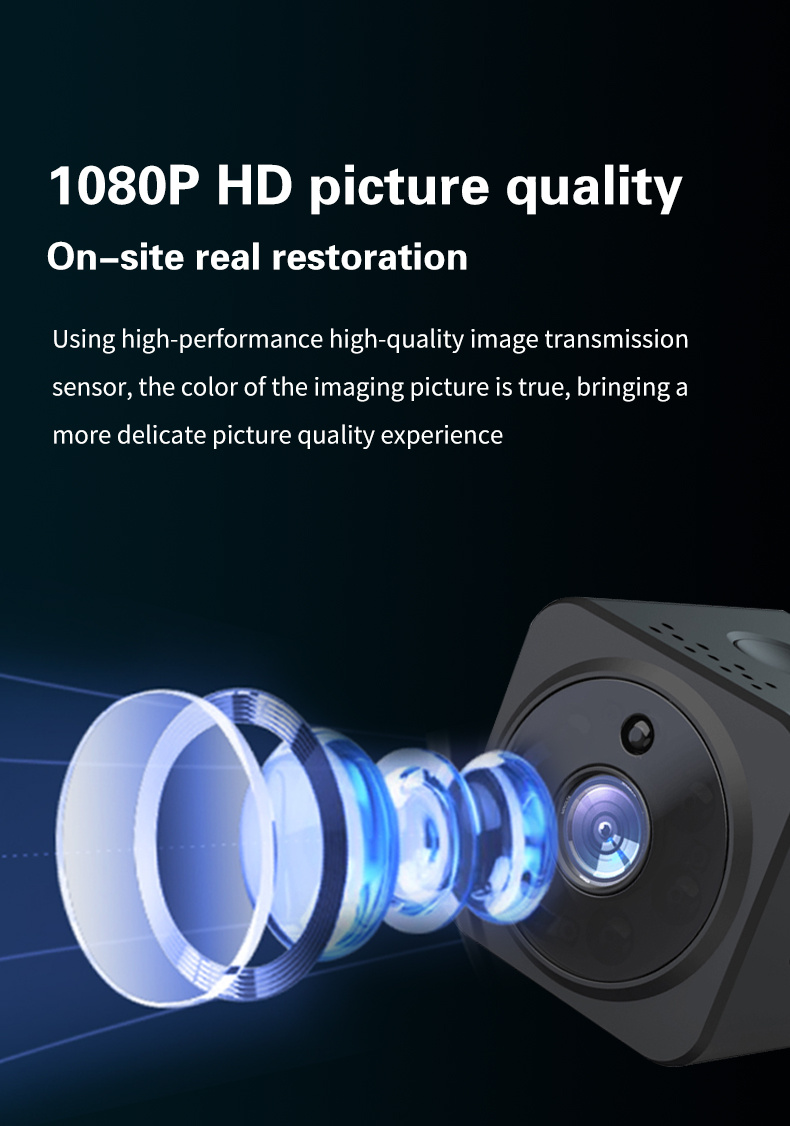 1080p Hd Surveillance Camera Memory Card Mini Camera Network - Temu