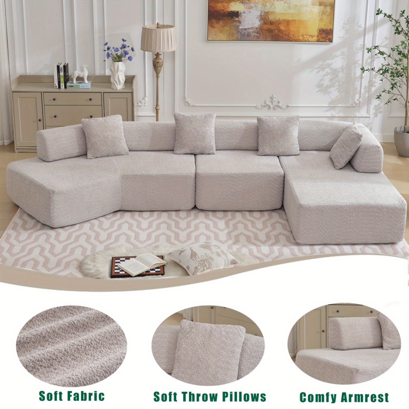 Sectional couch no chaise store
