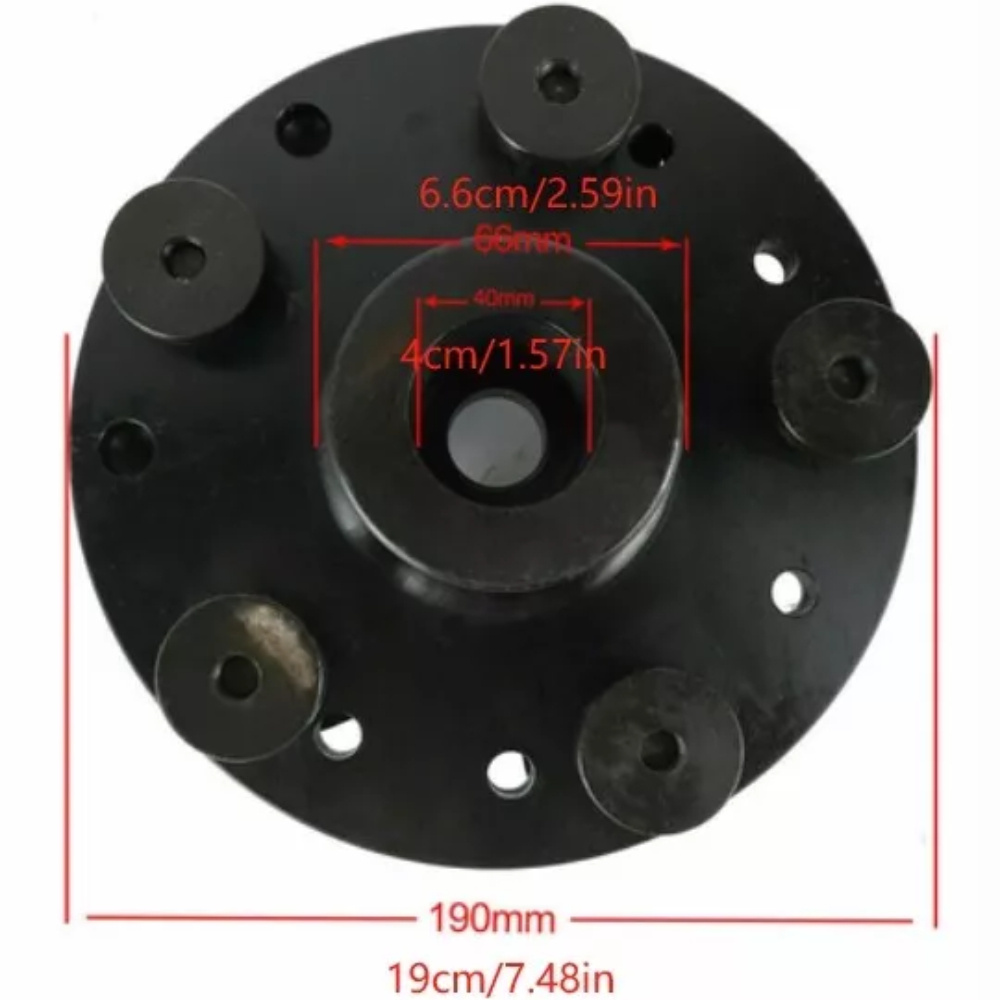 universal tire adapter plate 5 lugs adapter wheel balancer - Temu