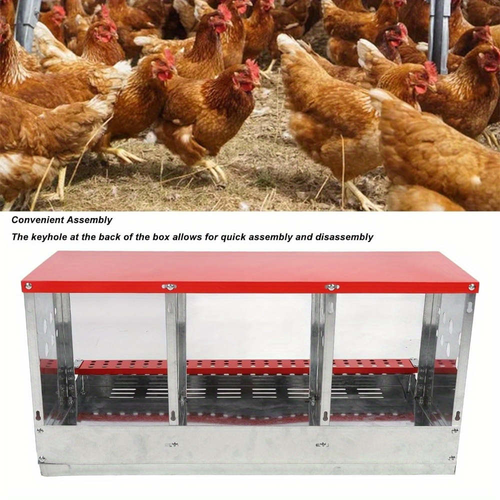 Chicken Nesting Box Larger Nesting Areas Collection - Temu