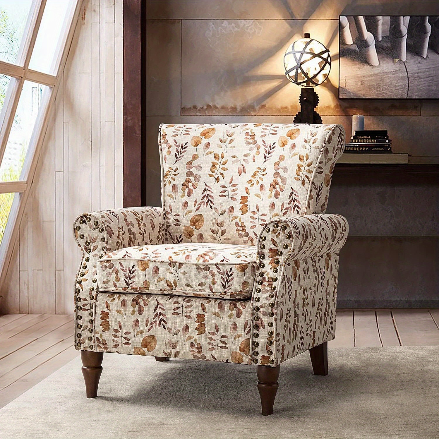 Floral accent chair store
