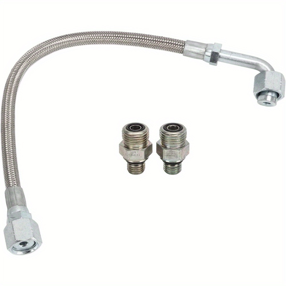 Turbo Oil Line Kit Turbo Oil Feed Line Tube 3927911 Metal Alloy Turbine ...