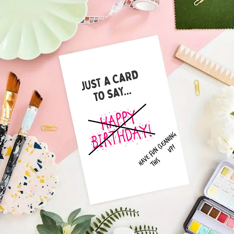 Хумористична Картичка за Празнуване на Една Година По Temu Bulgaria