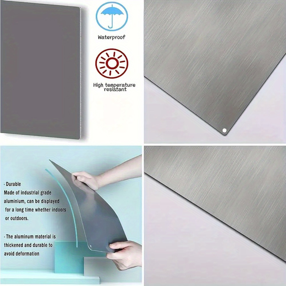 Multipurpose Aluminum Decorative Sign Plaque Vintage - Temu