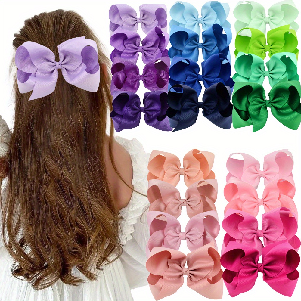 kids bows for girls sold on Temu United States