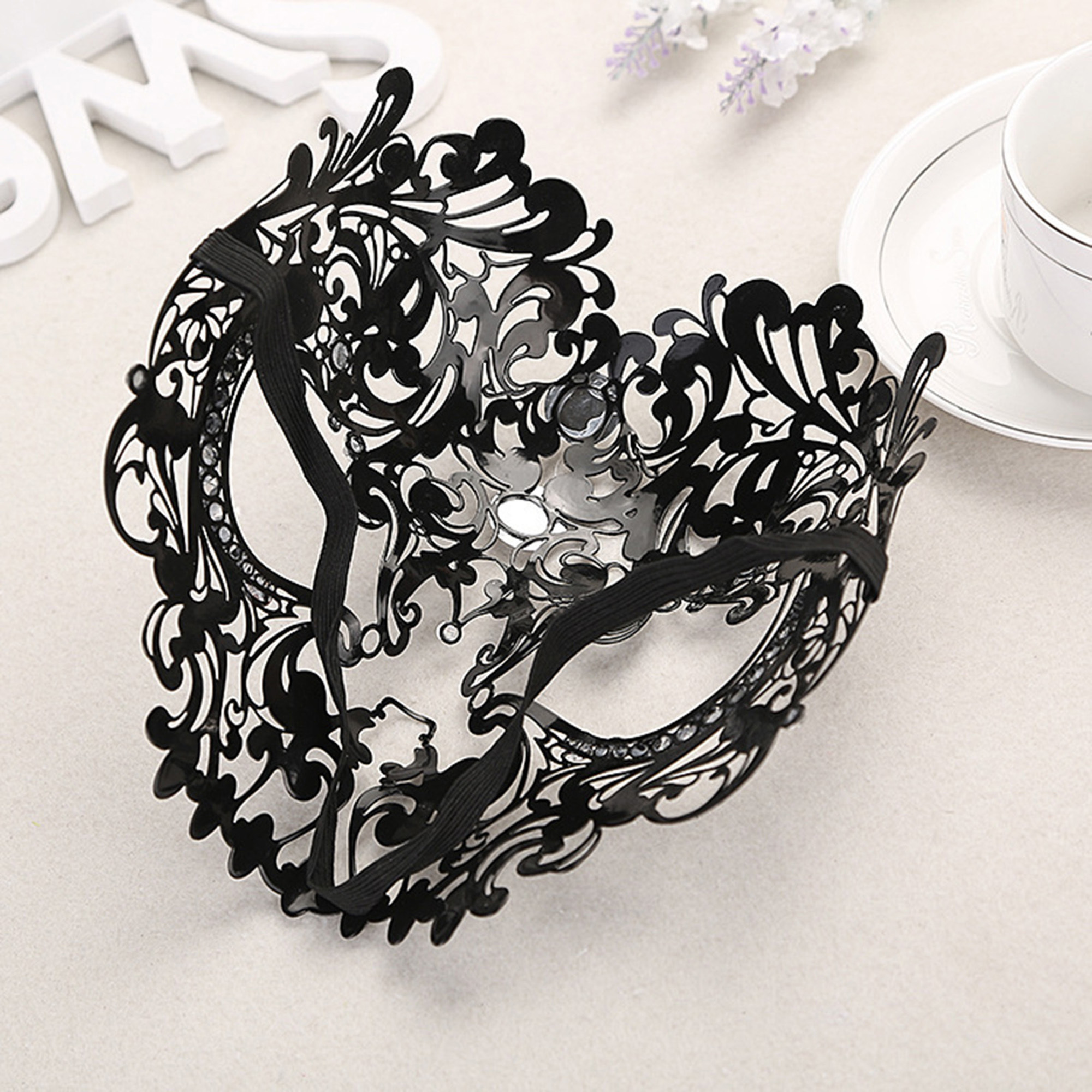 Metal Skull Masquerade Mask