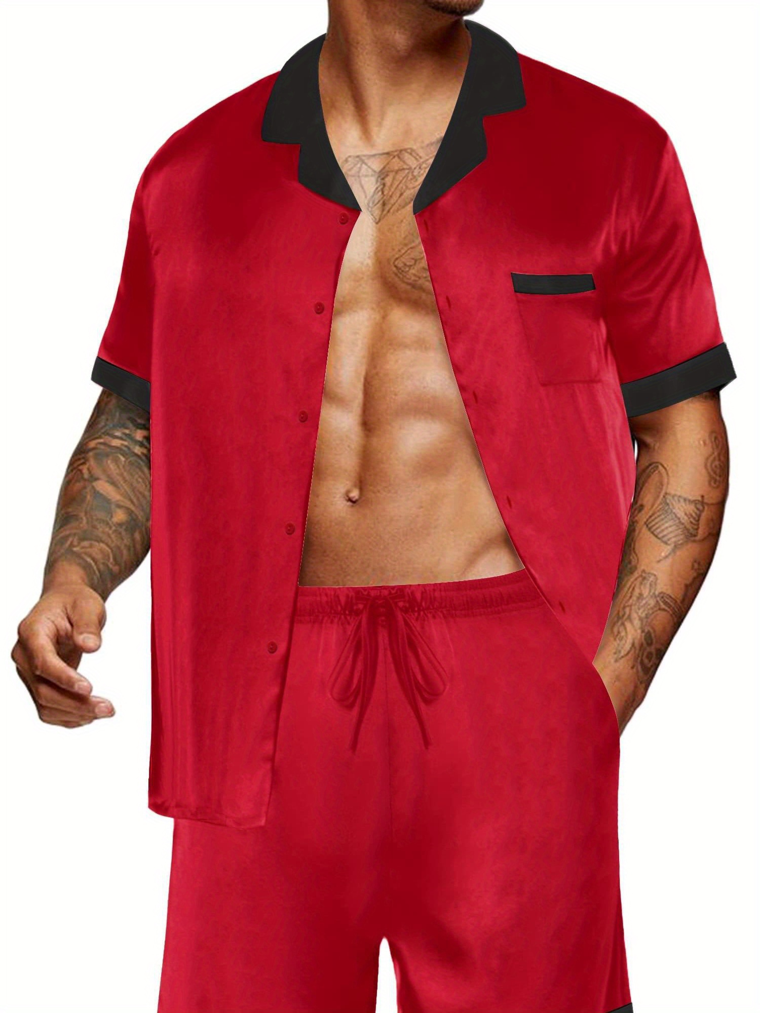 men pajamas sold on Temu United States