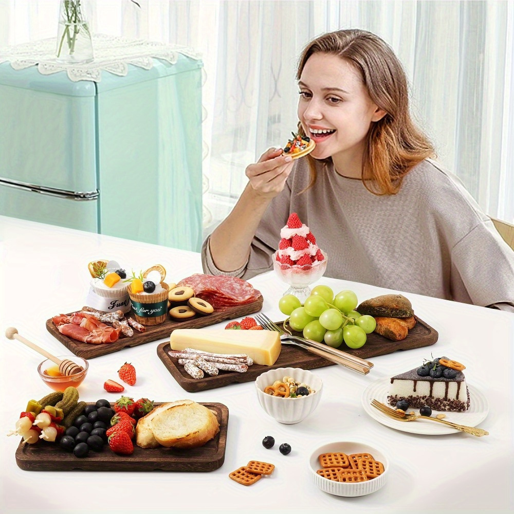 3 tier rustic wooden tray a frame stand - Temu Canada